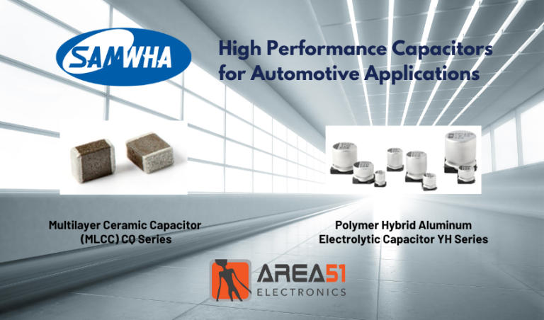 Samwha Offers High-Performance Capacitors for Automotive Applications
