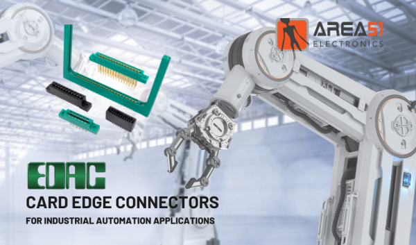 EDAC Offers New Card Edge Connectors with Cardedge+ Series